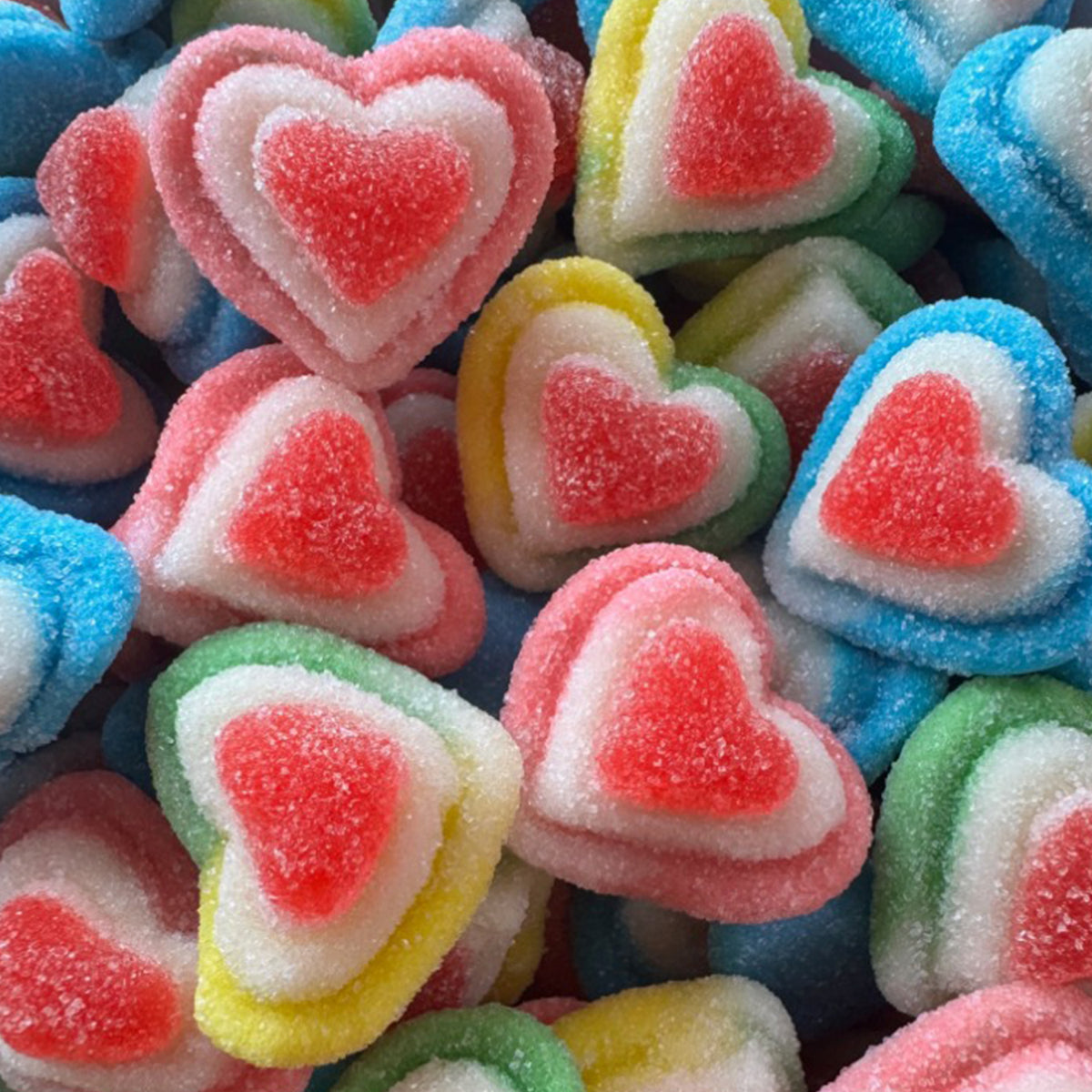 Vidal 3D Triple Hearts — The Sweet Store