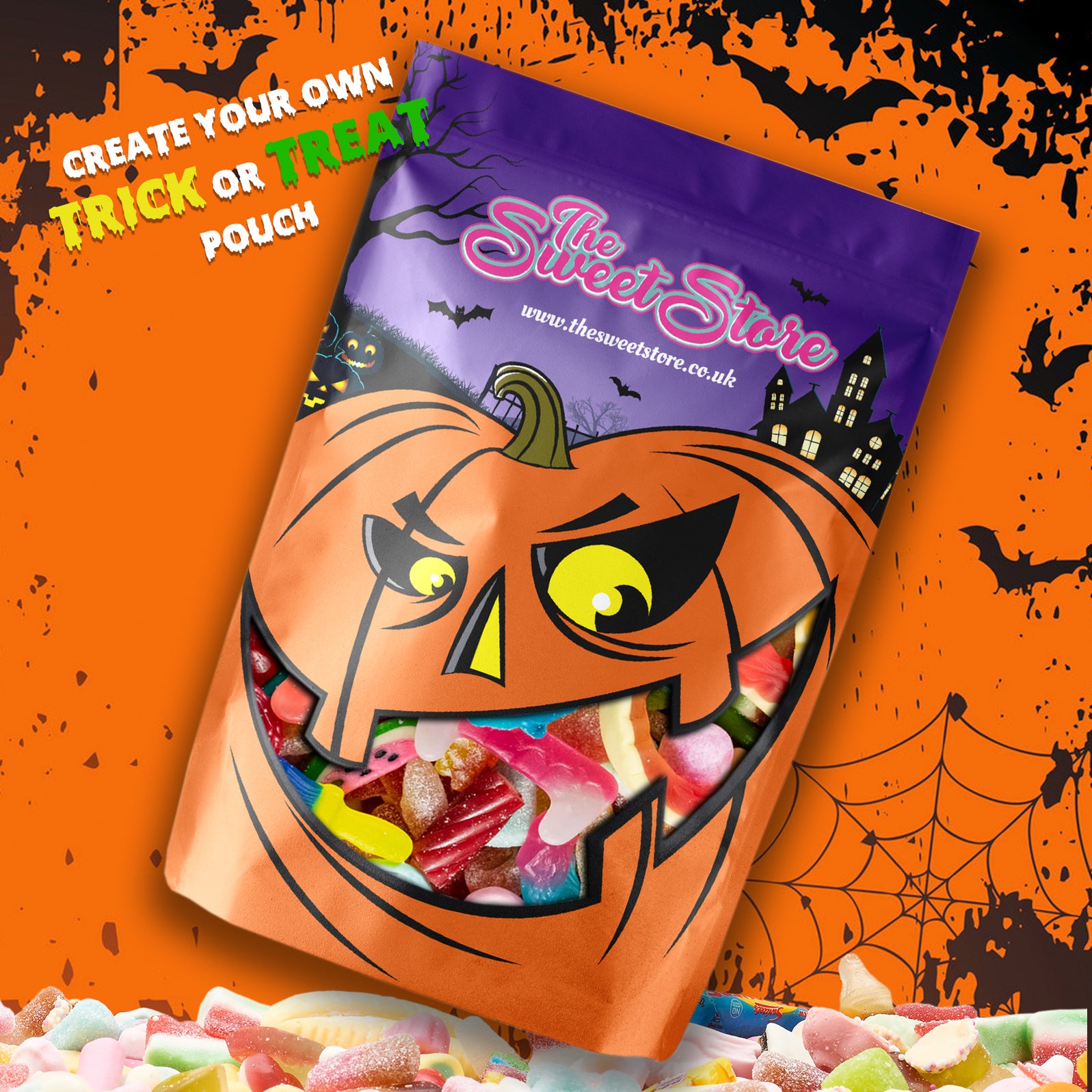 American Sweets 800g Spooky Halloween Candy Mix - Trick Or Treat ...
