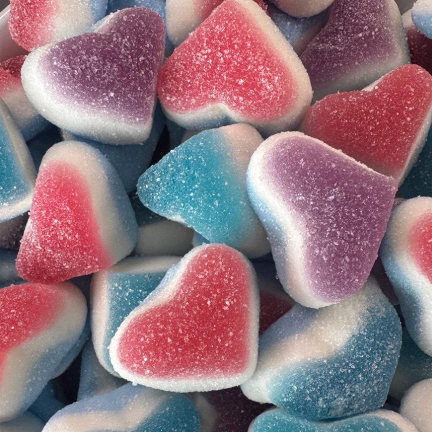 Haribo Fizzy Foam Love Hearts — The Sweet Store