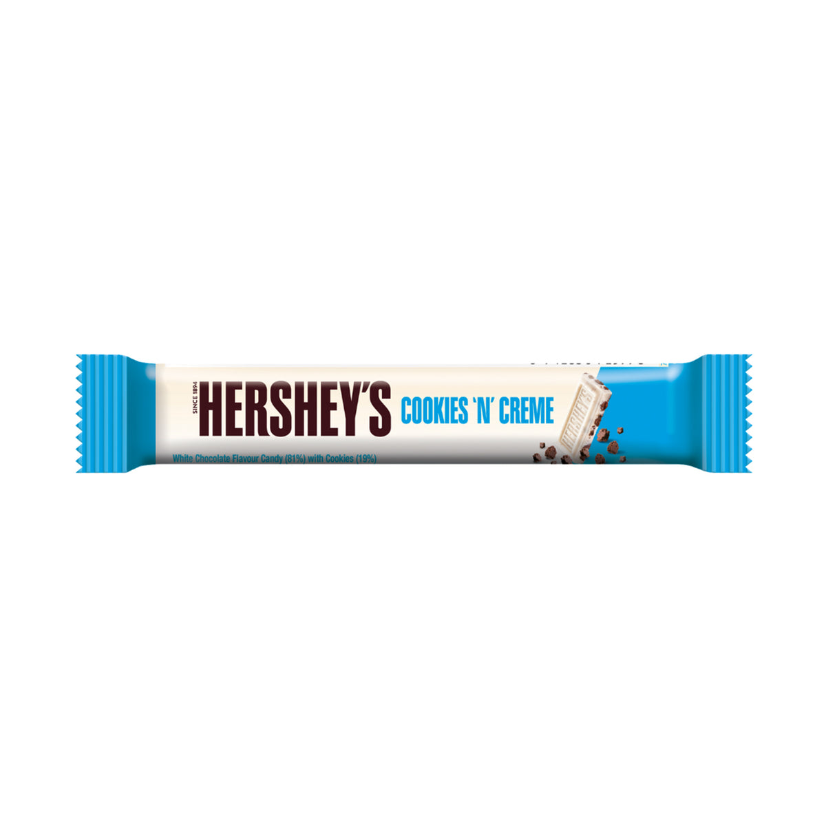 Hershey's Cookies 'n' Crème Chocolate Treat Bar 15g — The Sweet Store