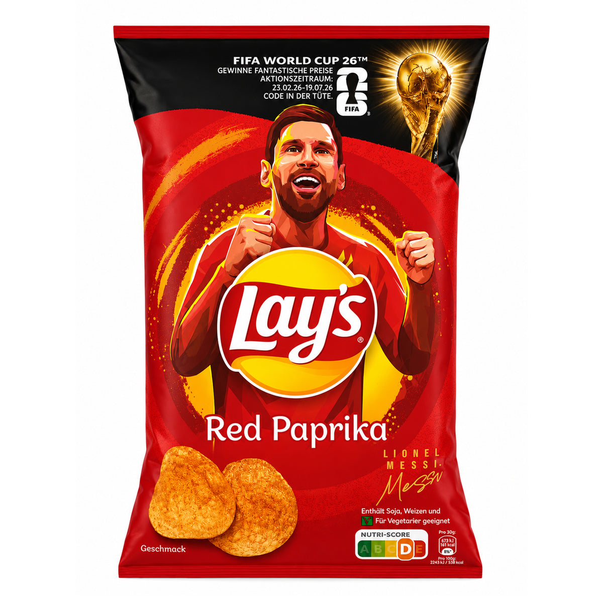 Lays Red Paprika Crisps 150g — The Sweet Store
