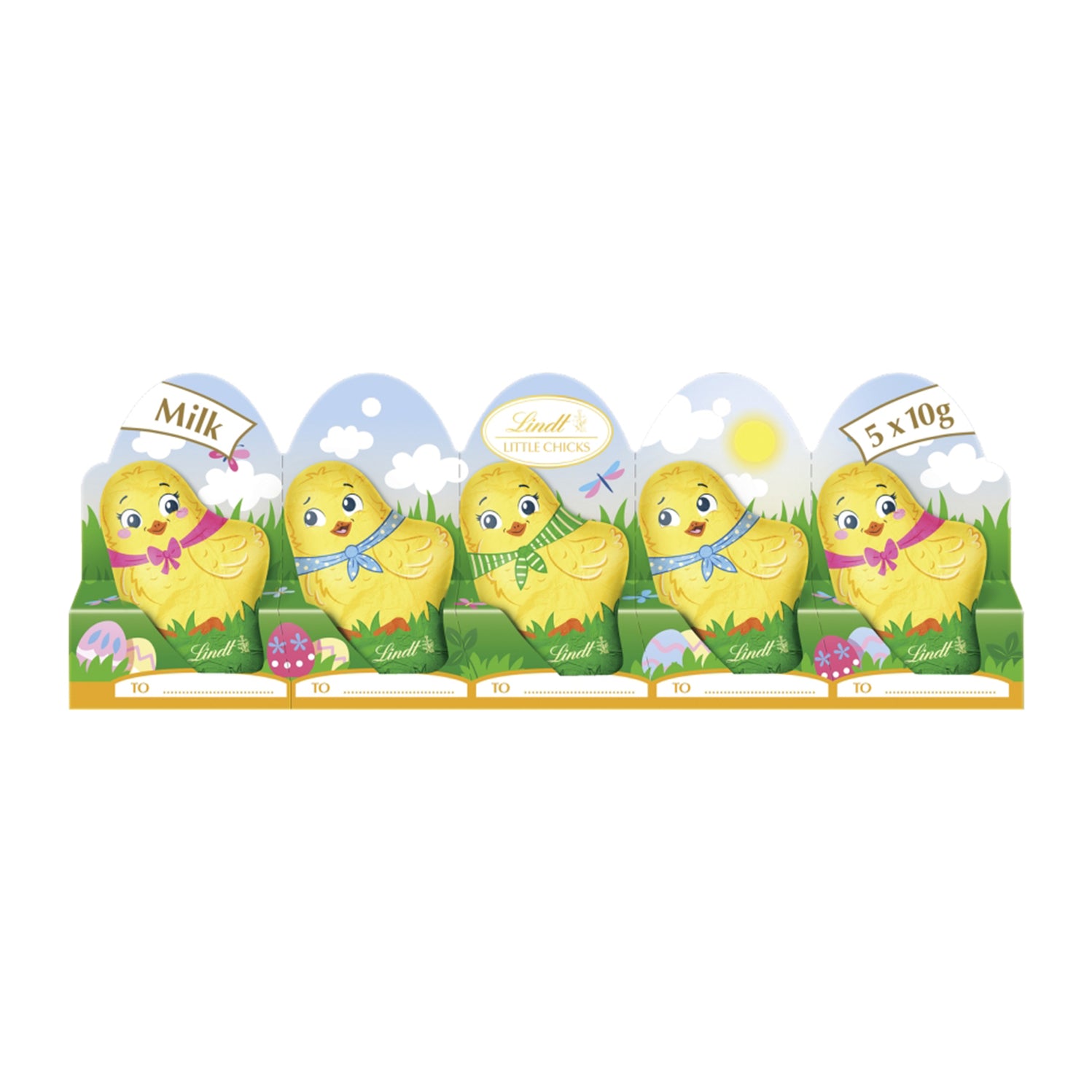 Lindt Easter Little Chicks Milk Chocolate 5 Pack 50g — The Sweet Store