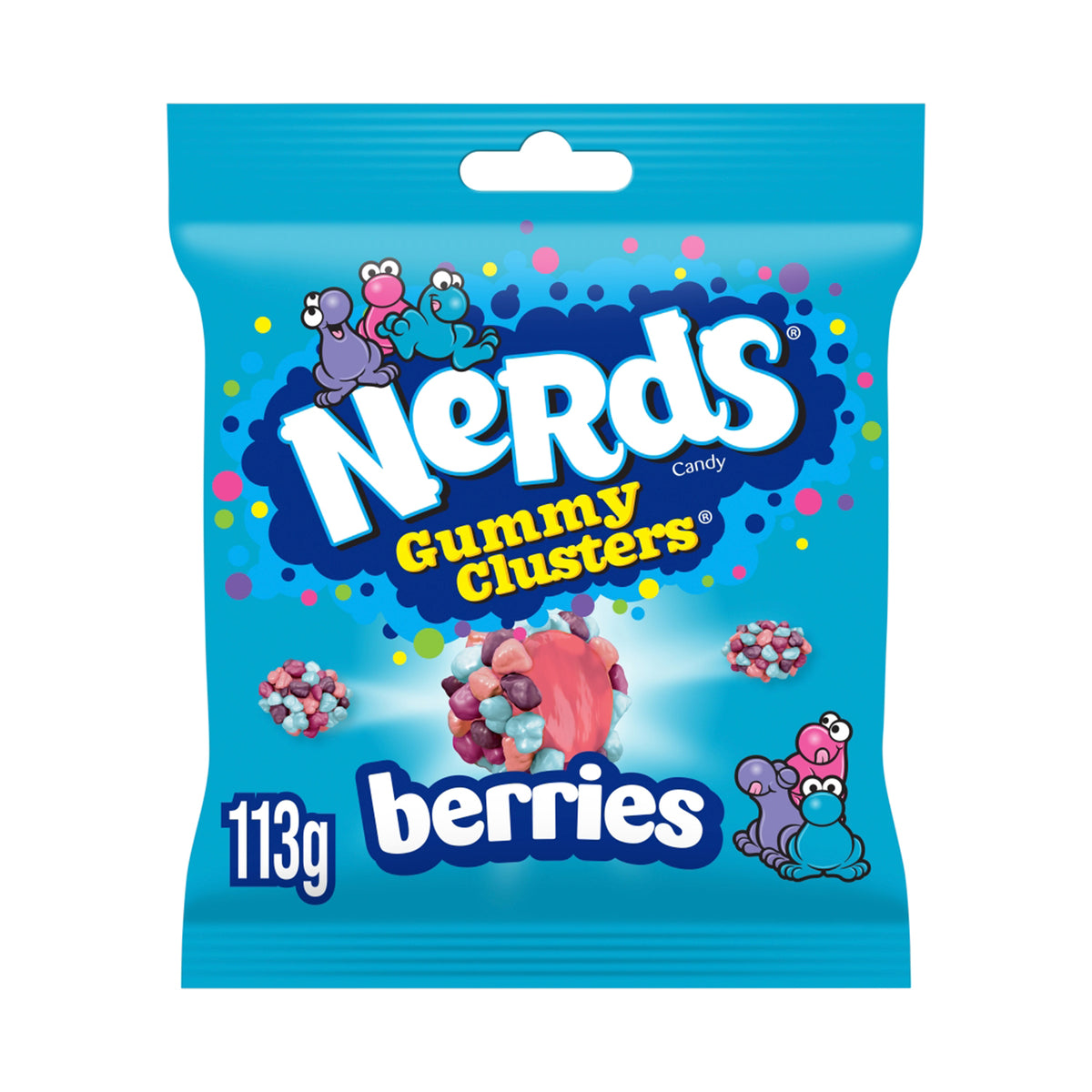 Nerds Gummy Clusters Berries Fruit Flavour Candy Bag 113g — The Sweet Store
