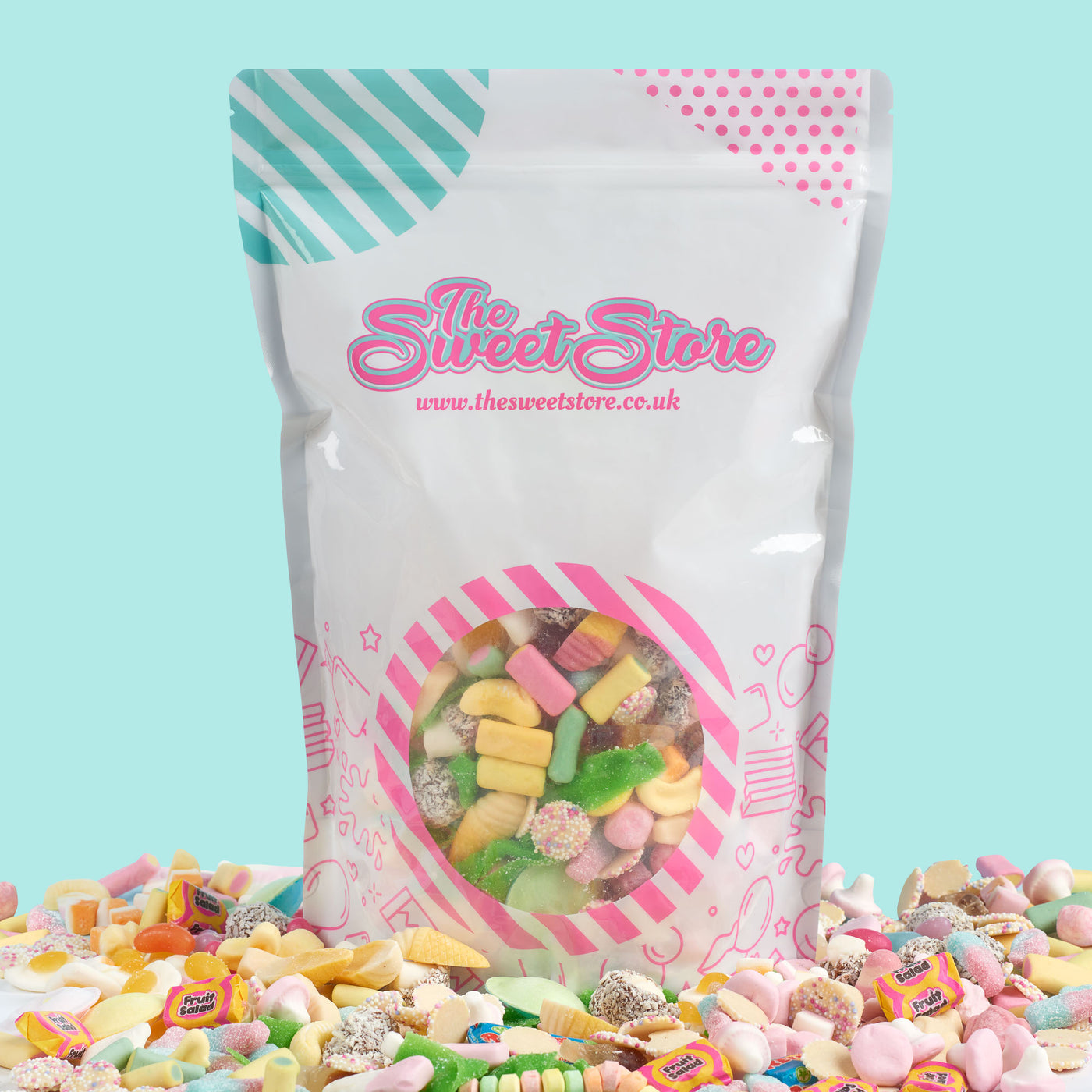 Create Your Own 2000g Pick & Mix (Giant Pouch 40 Fillings) — The Sweet ...