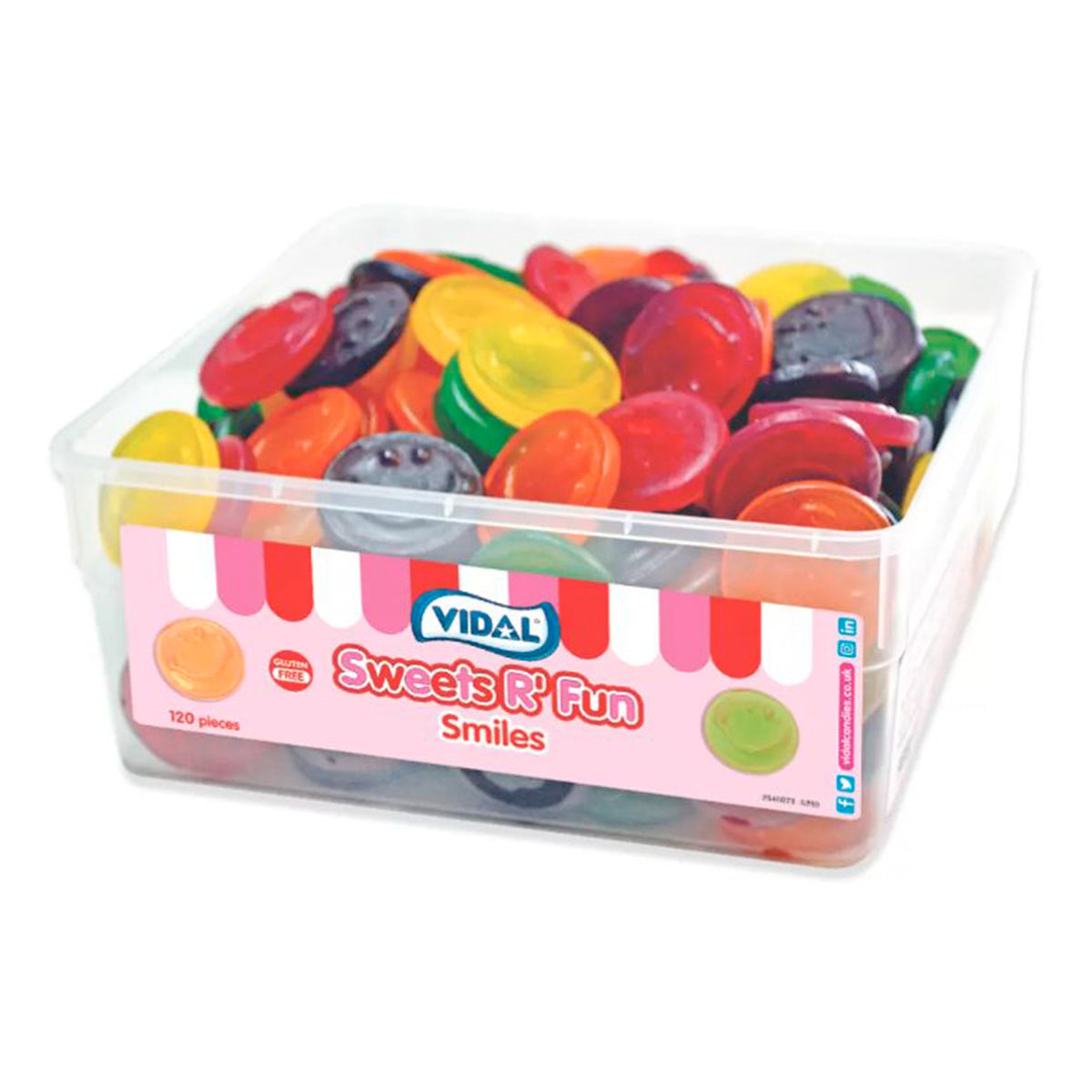 Vidal Happy Smiles Tub — The Sweet Store