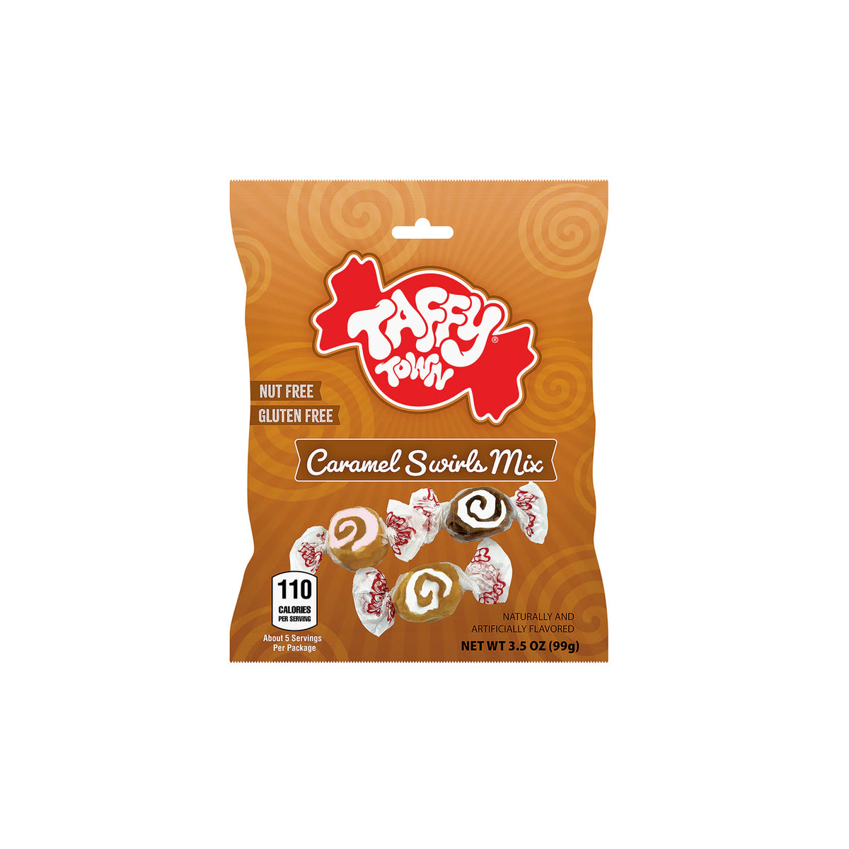 Taffy Town Caramel Swirls Mix 99g — The Sweet Store