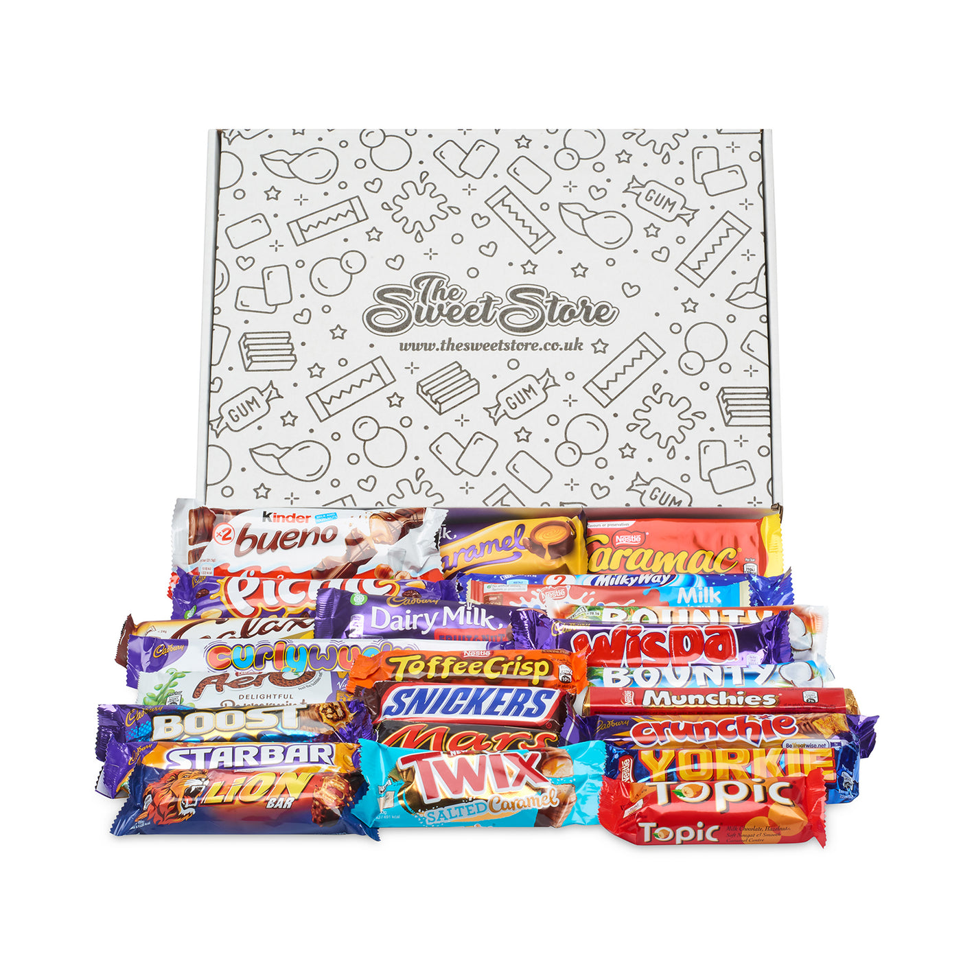 Create Your Own Chocolate Mega Box (25 Bars) — The Sweet Store